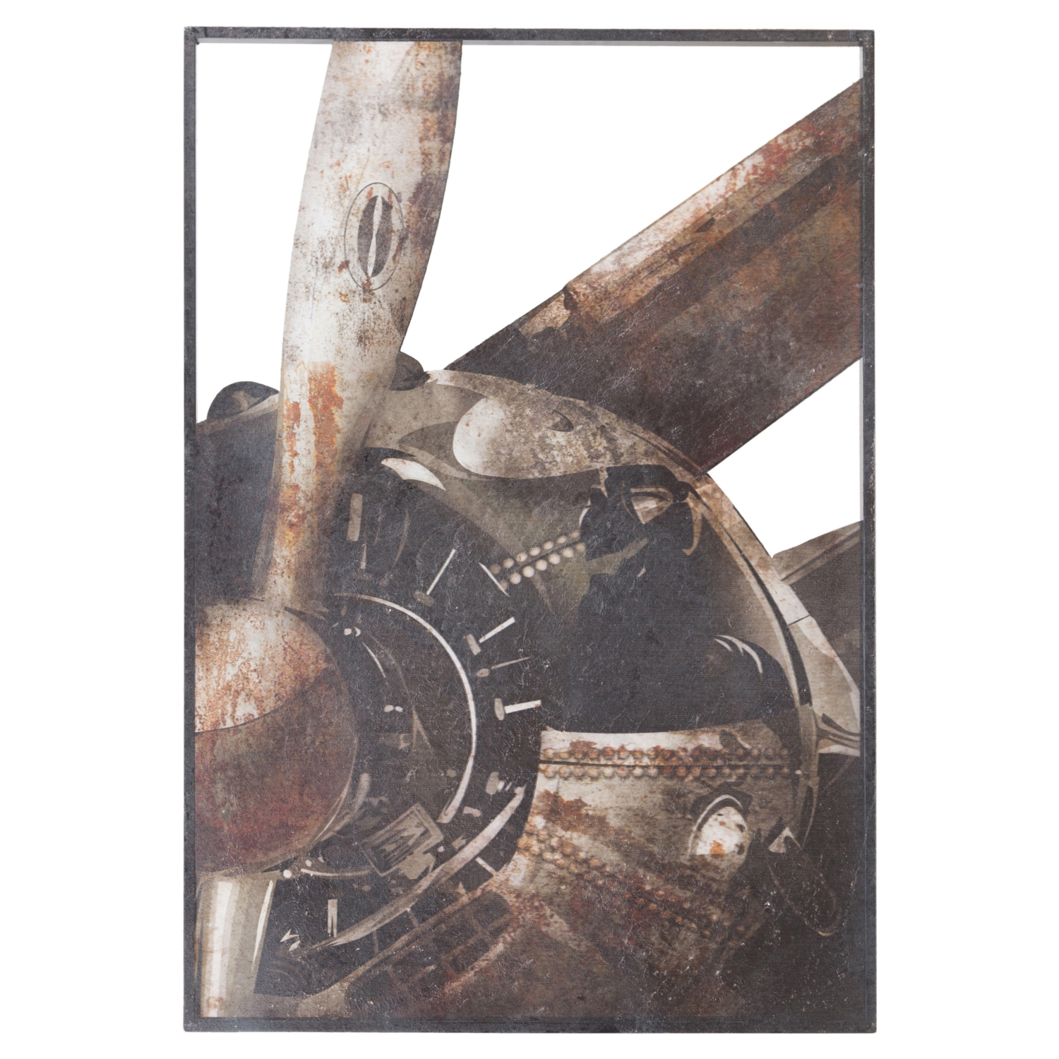 PLANE METAL PANO III 83X3X124 CM | mudo