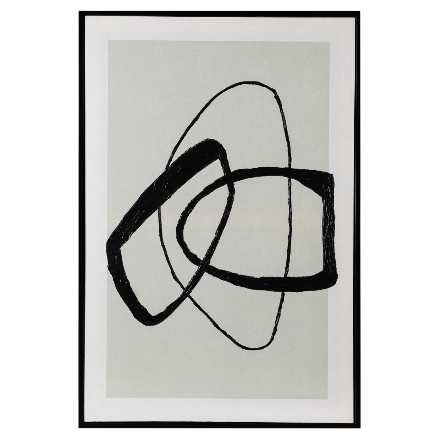 OMBRA ÇERÇEVELİ YAĞLIBOYA TABLO 60X90CM | mudo