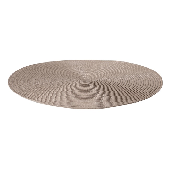 MONOMAT YUVARLAK AMERİKAN SERVİSİ 38 CM TAUPE | mudo